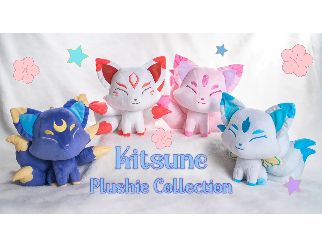 Kitsune Plushies Collection | Kickstarter on Hyperstarter